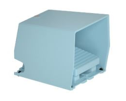 Pedal Comando Simples Metal 1 Estagio Com Capa Protetora Azul 1Na+1Nf ...