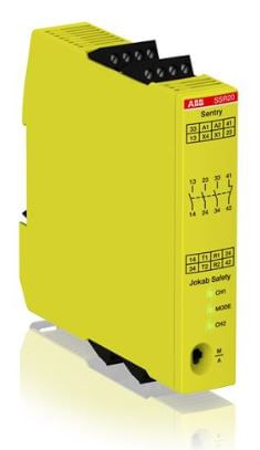 Rele Seguranca Reset Automatico 24 Vcc 3Na+1Nf 2TLA010051R0000 ABB ...