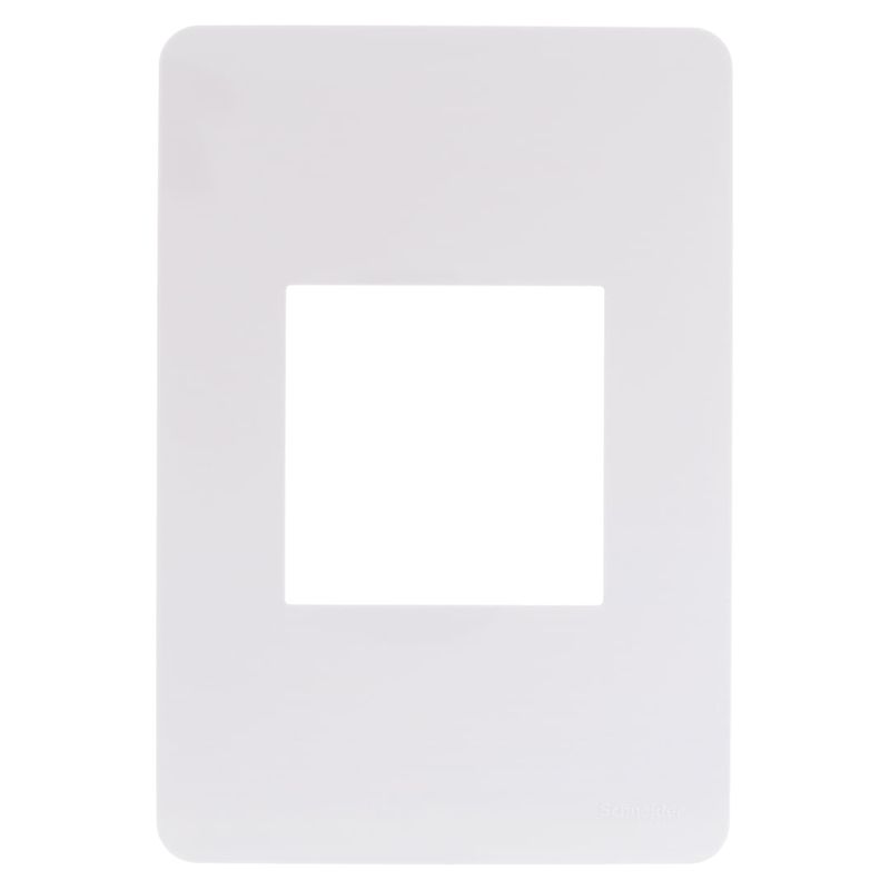 Placa 2 Horiz Sep 4X2" Branco Orion S730102004 Schneider - Dimensional