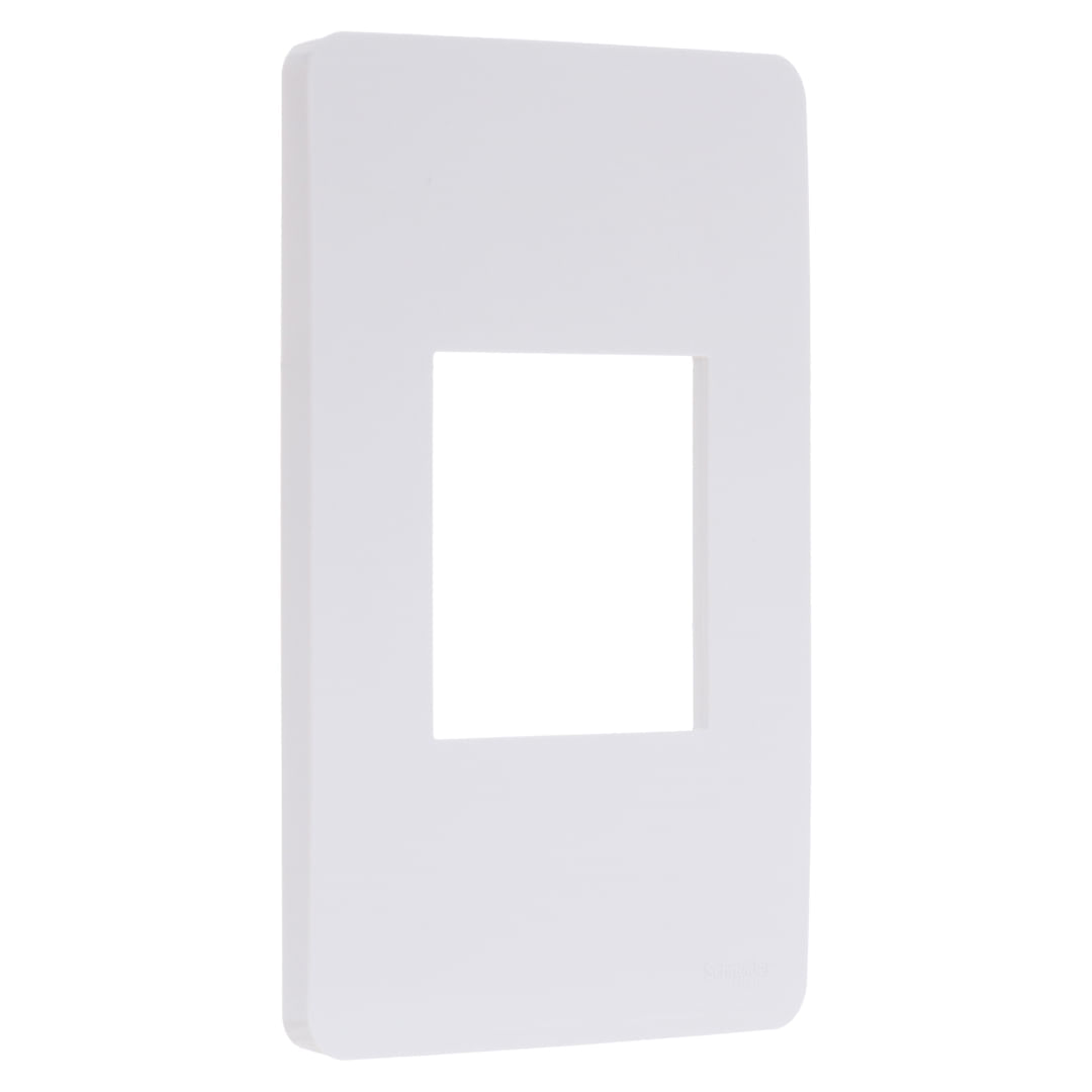 Placa 2 Horiz Sep 4X2" Branco Orion S730102004 Schneider - Dimensional