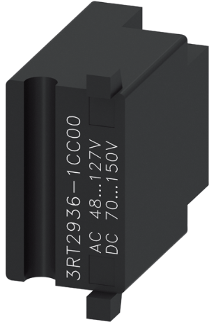 Dps 48 127Vca 70 150Vcc 127Vca 150Vcc Preto 3RT29361CC00 | Dimensional ...