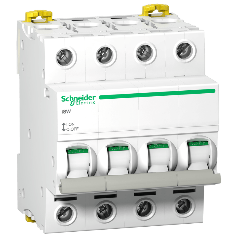 Interruptor Seccionador 4 P 100A 5Ka A9S65491 - Schneider - Dimensional
