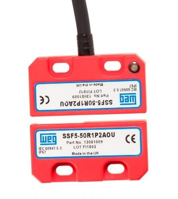 Sensor Magnetico Ret 2Nf 24V Cb 2M SSF550R1P2A0U Weg - Dimensional