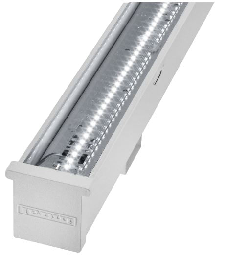 Luminaria LED Calha Branca 220V 4000K 120W 07546 Intral - Dimensional