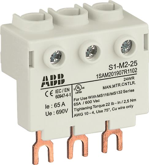 Terminal S1-M2-25 1Sam201907R1102 S1M225 - ABB - Dimensional