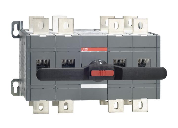 Chave Secc 4P Fix Base Liga/Desl 1250A Ip65 OT1250E22CP - ABB - Dimensional