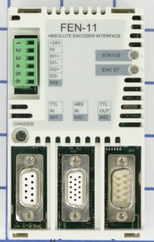 Modulo 2E Absoluto/Encoder para Encoder FEN11 ABB - Dimensional