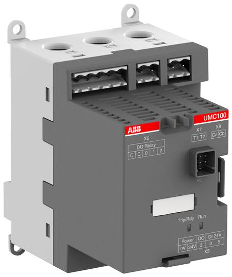 Modulo Rele 6E/4S Digital 110-240V UMC1003AC - ABB - Dimensional