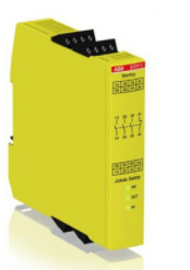 Rele Seg Cat 4 24V 3Na+1Nf BSR10 - ABB - Dimensional