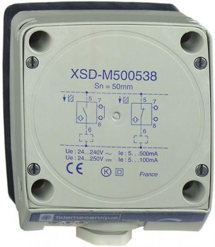 Sensor Indu 24-240Vca 40X80Mm 60Mm XSDA600519 - Schneider - Dimensional