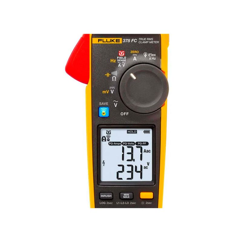 Alicate Amperímetro Digital 1000V 999,9A CAT III True Rms 378FC Fluke ...
