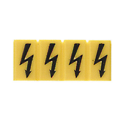 Identif Zad 6/4 Com Grav. "Sob Tensao" 1752620000 ZAD65 Weidmuller ...