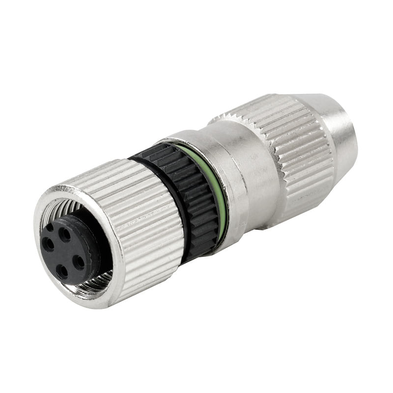 Conector Sensor Fêmea Reto Tripolar M12 SAIB-4-IDC M12 Weidmuller Conexel - Dimensional