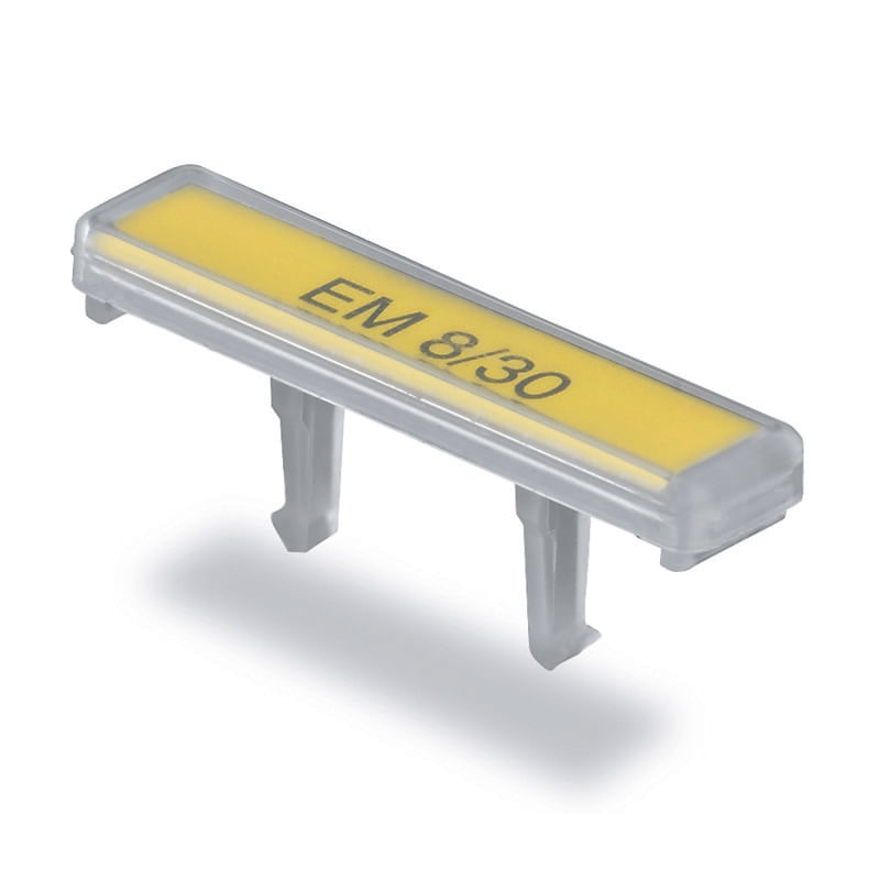 Porta Identificador Conector Pol EM830 Weidmuller Conexel - Dimensional