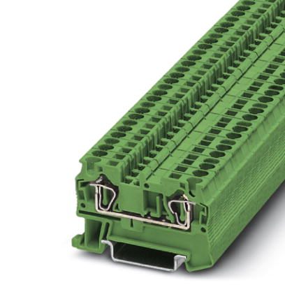 Conector Passagem Poliamida Verde 800V 32A 4Mm2 ST4GN Phoenix Contact ...