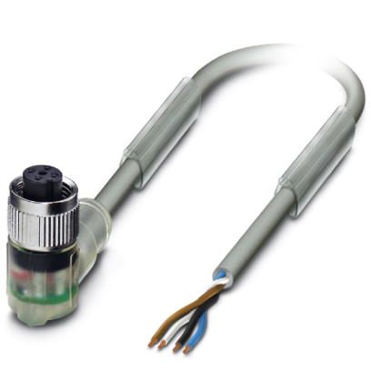 Conector Sensor Femea Ang Pu 4P M12 10M SAC4P10,0800M12FR3L - Phoenix ...