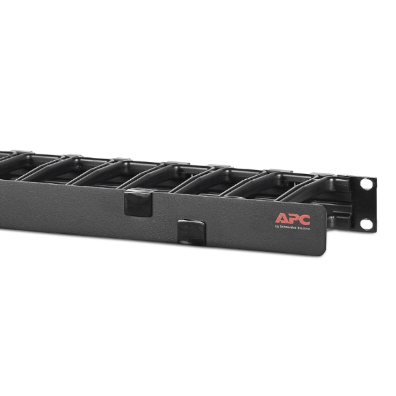 Organizador de Cabos Horizontal Preto AR8602A APC - Dimensional