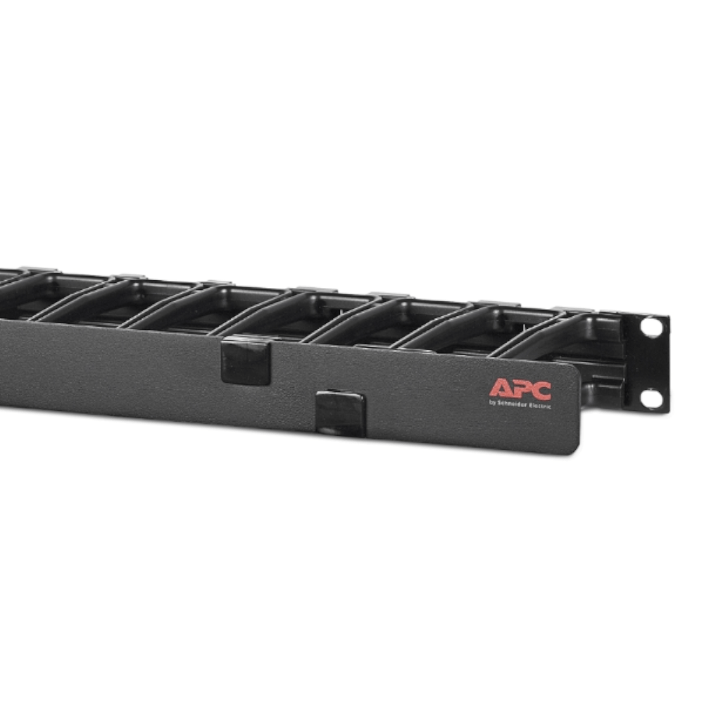 Organizador de Cabos Horizontal Preto AR8602A APC - Dimensional