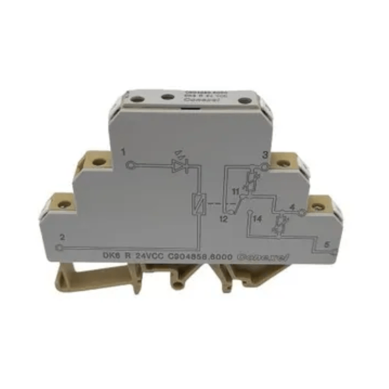Acoplador Relé 127 Vca 6A 1Rev DK6R Weidmuller Conexel - Dimensional