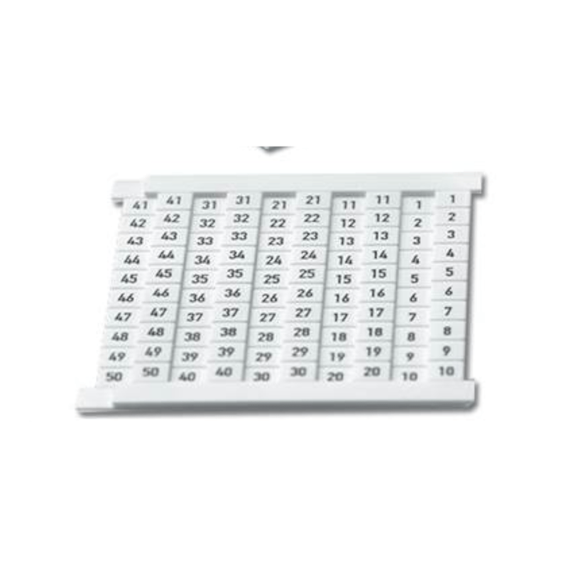 Identificador Pa Branco 21-30 Dekafix DEKAFIX 5 FSZ Weidmuller Conexel ...