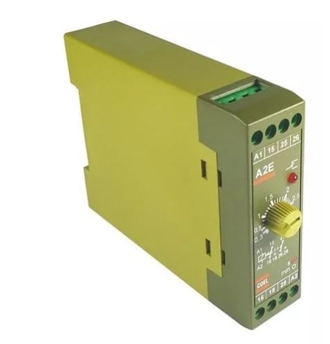 Rele Tempo Retar Energ 0-15S 24Vca/Vcc 1Rev A2EAESP - Coel - Dimensional