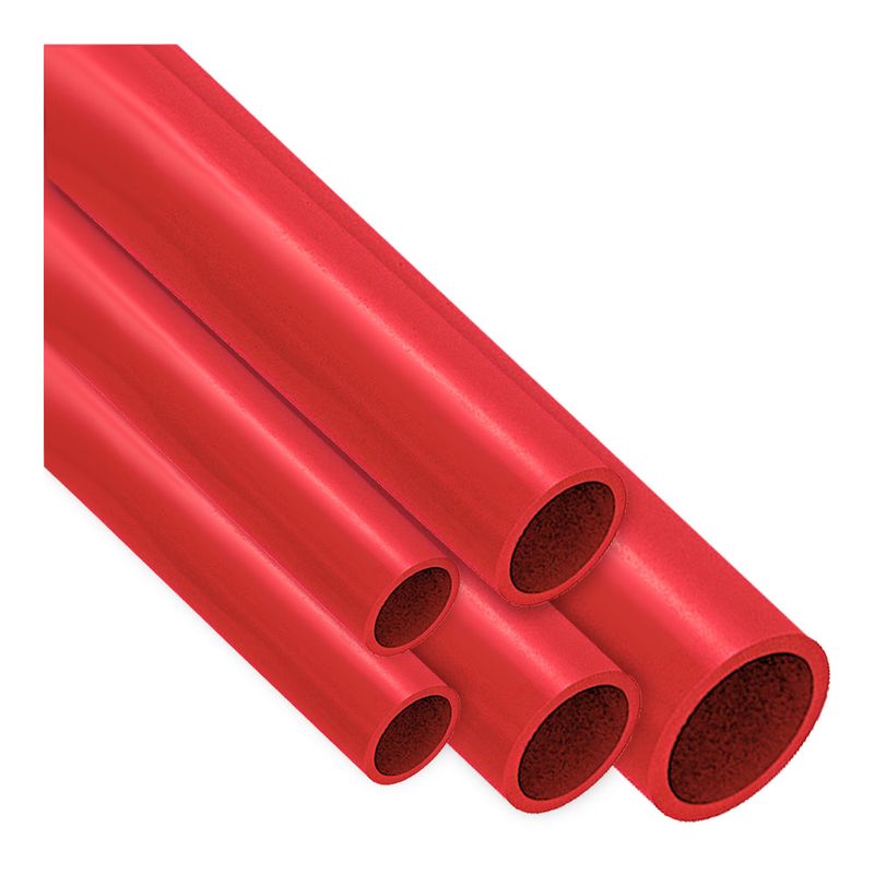 Eletroduto Rigido Nao Metalico Pvc Vermelho Sem Rosca 1/2" 3000Mm ...