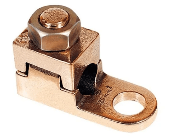 Terminal Pressao Cu 1Furo 185Mm2 Reto TA185 - Intelli - Dimensional