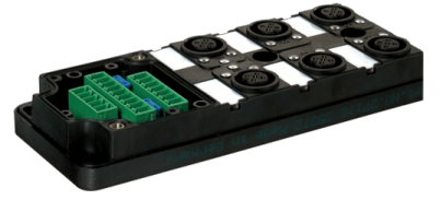 Caixa Sensores M12 2Leds 5P X6Vias MVP12 - Murrelektronik - Dimensional