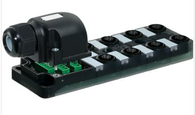 Caixa Distr Pnp 8X M12 5 P/Sensor Exact12 8885500000000 ...