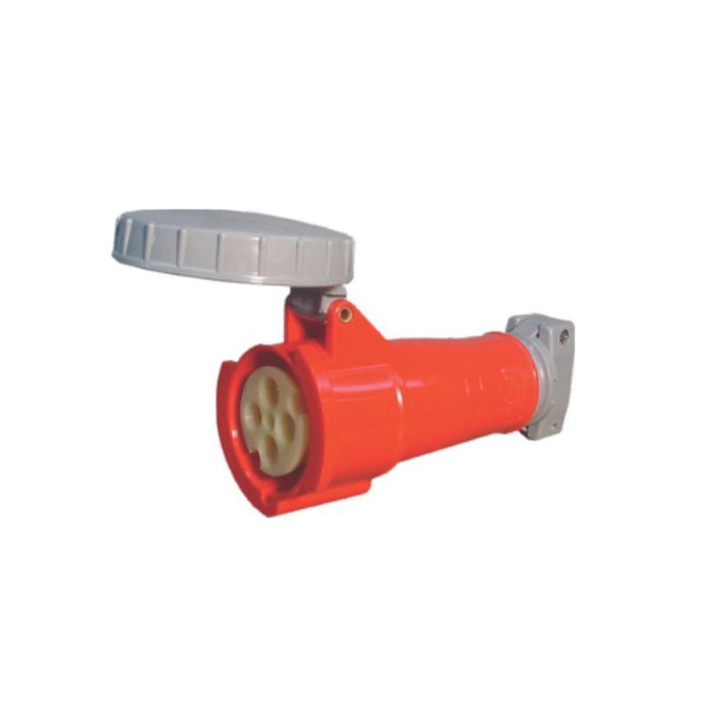 Tomada Externa Fêmea 3 Polos + Terra 32A 440V Vermelho S4253W ...