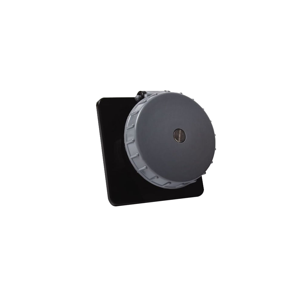 Tomada Embutir 3 Polos + Terra 63A 600V Preto Blind Pr D Agua S4545W ...