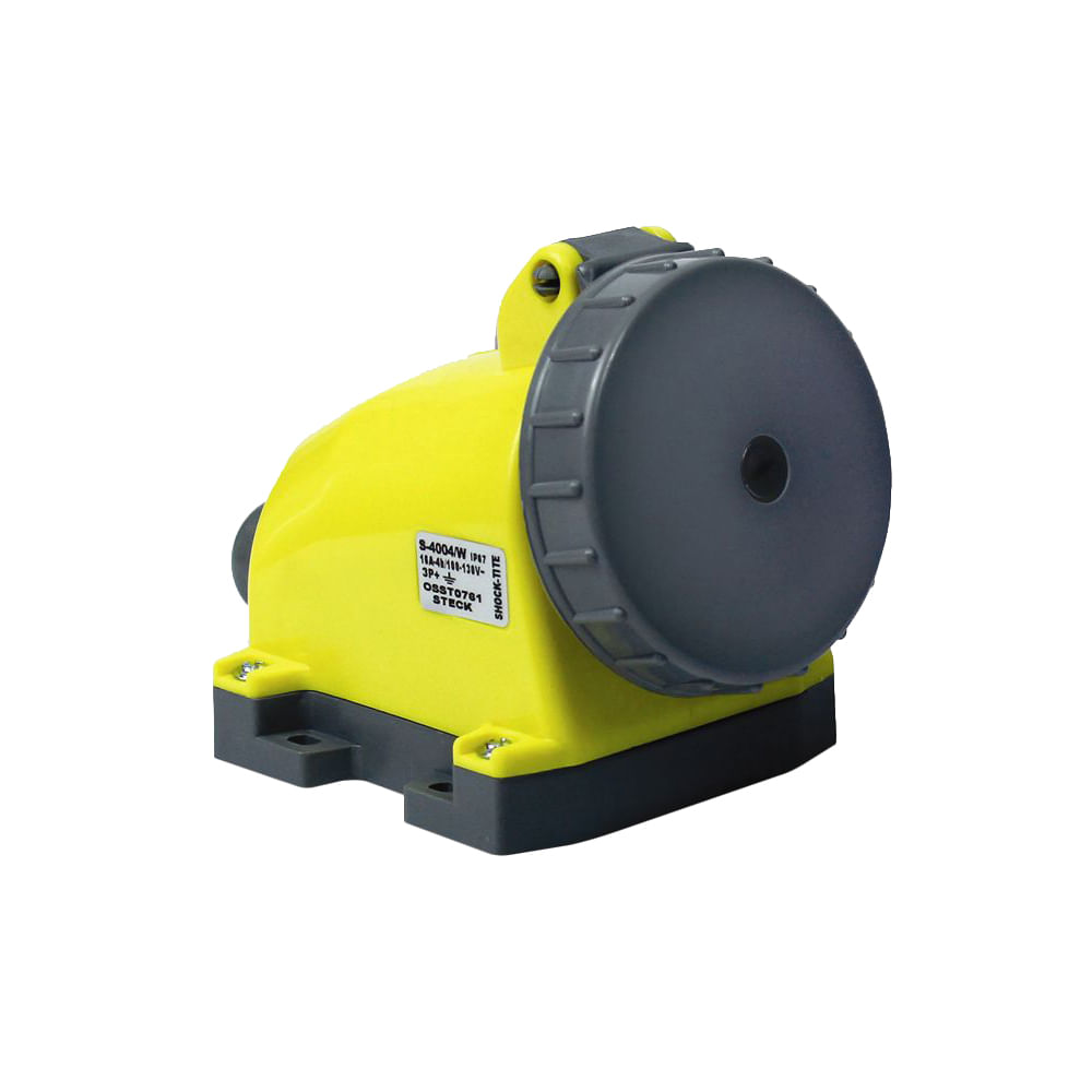 Tomada Sobrepor 3 Polos + Neutro + Terra 32A 100/130V 4H A S5204W ...