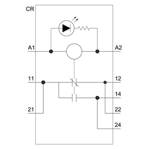 Rele Interface Plug In 230V 16A Com Led 1 Reversível Lzsrt3A4T30 ...