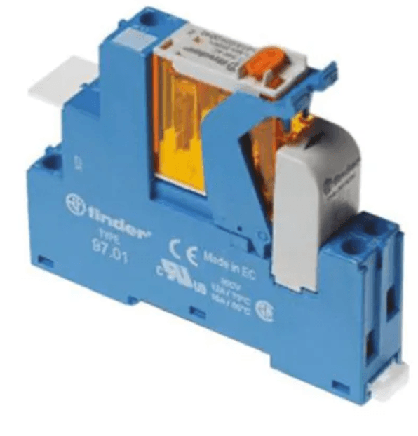 Rele Interface 110V 16A 1Rev 4C.01.8.110.0060.Spa - Finder - Dimensional