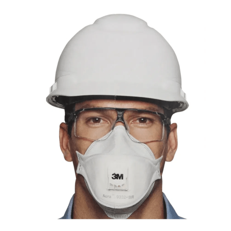 Respirador Descartável Aura PFF3 9332 HB004385017 | Dimensional ...