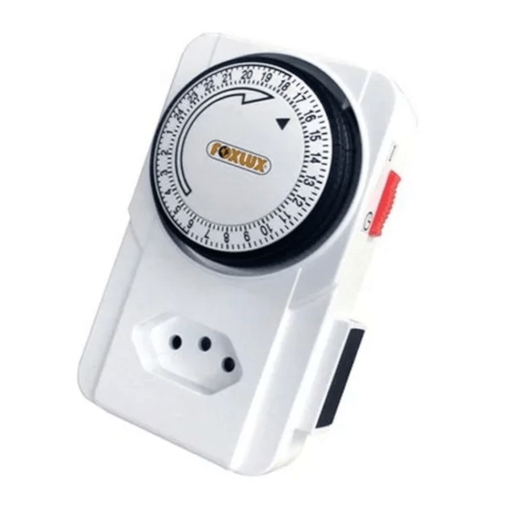 Programador de Horário Analógico 110-220v FOXLUX - Dimensional