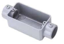 Condulete Alumínio C 3/4" BSP Cinza Sem Tampa Sem Vedação 56101002 ...