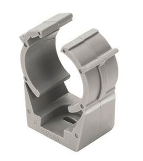 Abraçadeira Eletroduto Pvc Branca 3/4 " E015510015 Wetzel - Dimensional