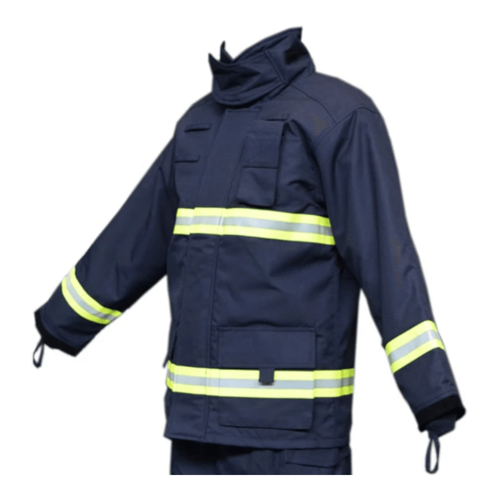 Blusão Bombeiro Preta Zíper/Velcro - Hércules | Dimensional - Dimensional