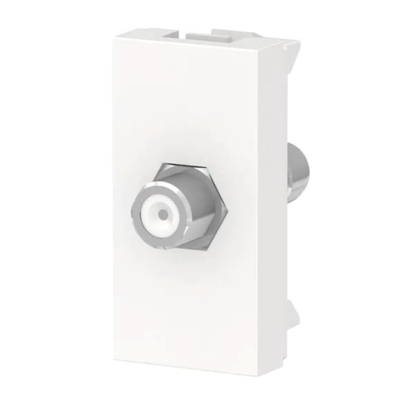 Módulo Tomada Cabo Coaxial TV "Padrão" Embutida - Schneider - Dimensional