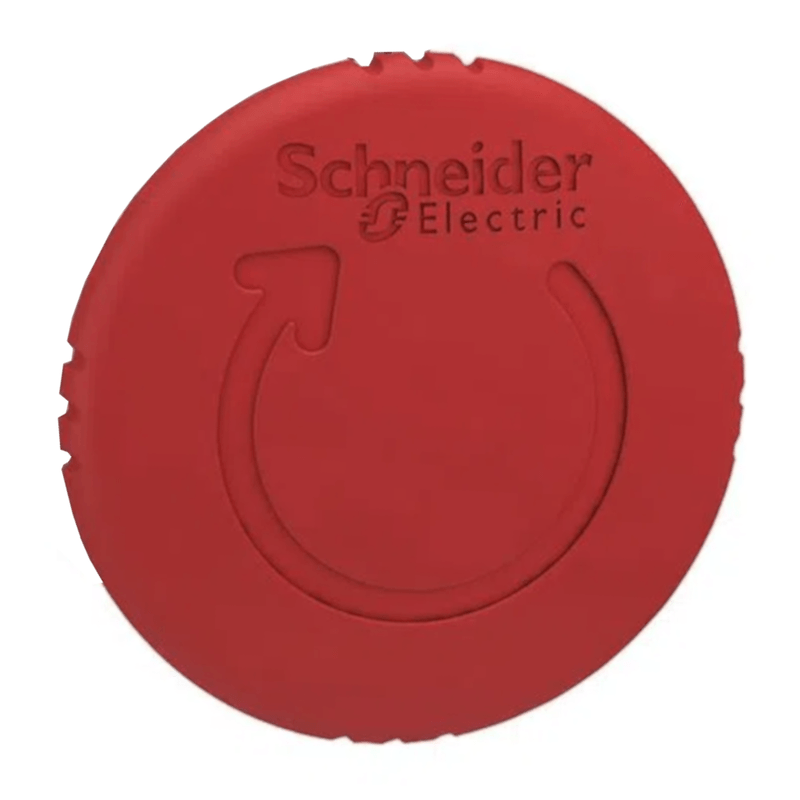 Botão Cogumelo Giratório 40mm Metálico Vermelho 22mm XB4BS8444 ...