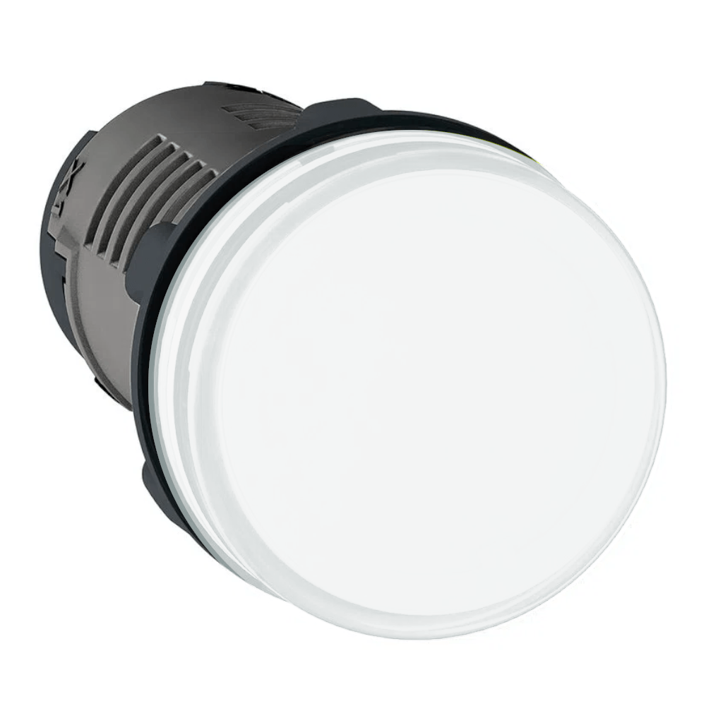 Sinalizador Monobloco Plástico Branco 22Mm 220VCA XA2EVM1LC Schneider ...