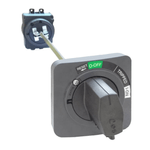 Acessório Manopla Rotativa Prolongada Preta Preta Disjuntor Ezc100 ...