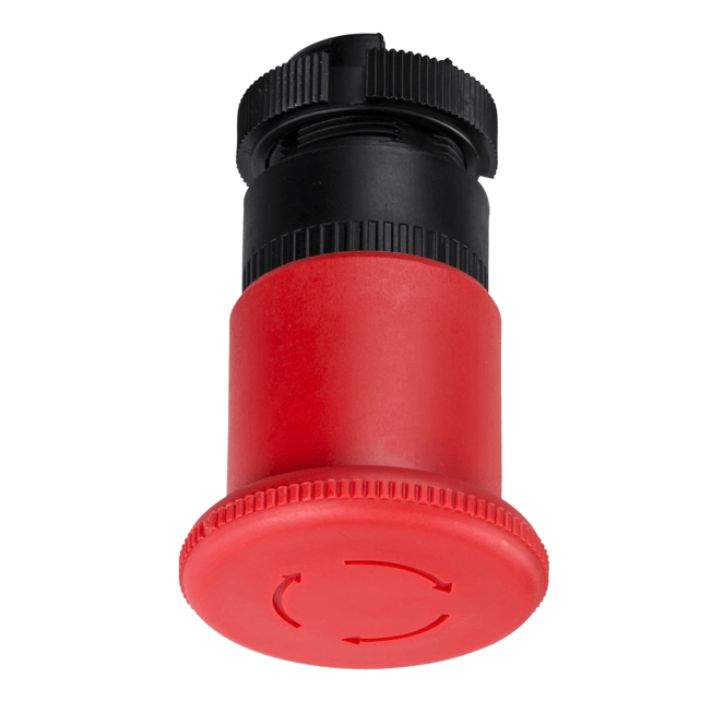Botão Comando Cogumelo 40Mm Vermelho 22 Mm ZA2BS844 Schneider - Dimensional