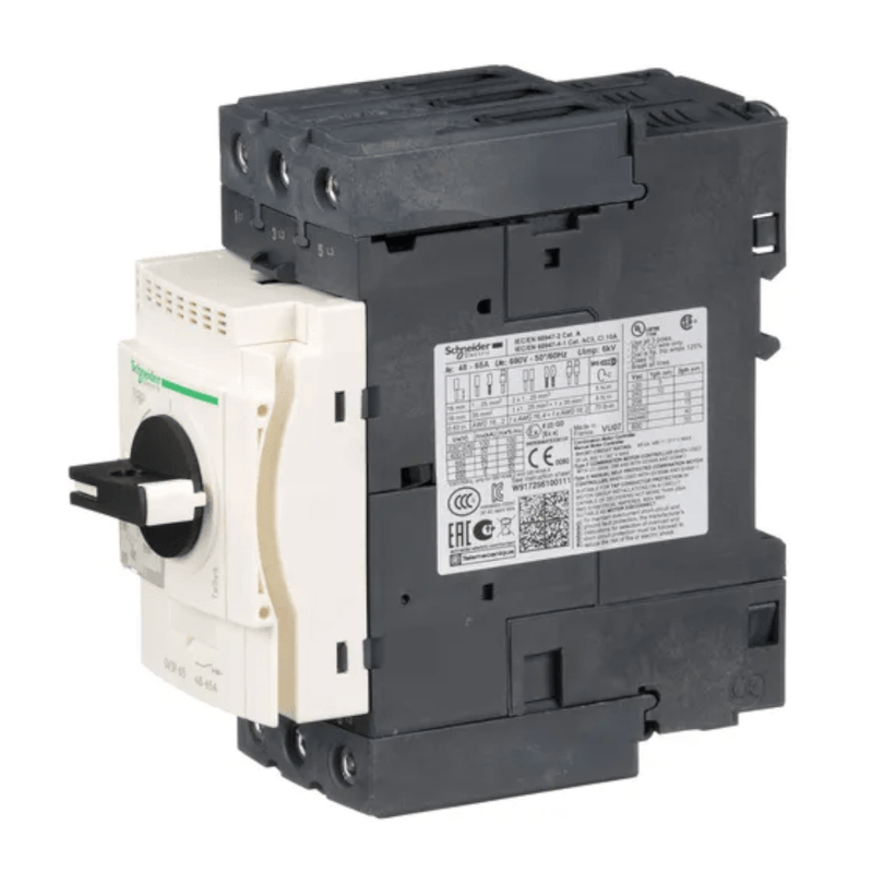 Disjuntor Motor Tripolar 1218A 100KA GV3P18 Schneider - Dimensional