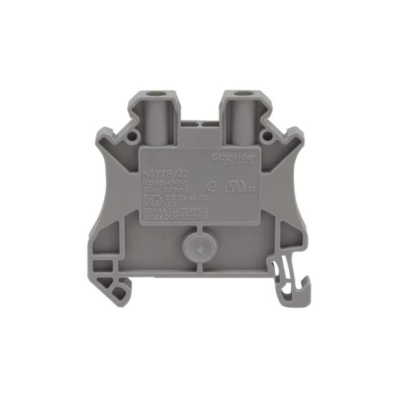 Conector Passagem Pa Cz 22A 2,5Mm2 NSYTRV22 - Schneider - Dimensional