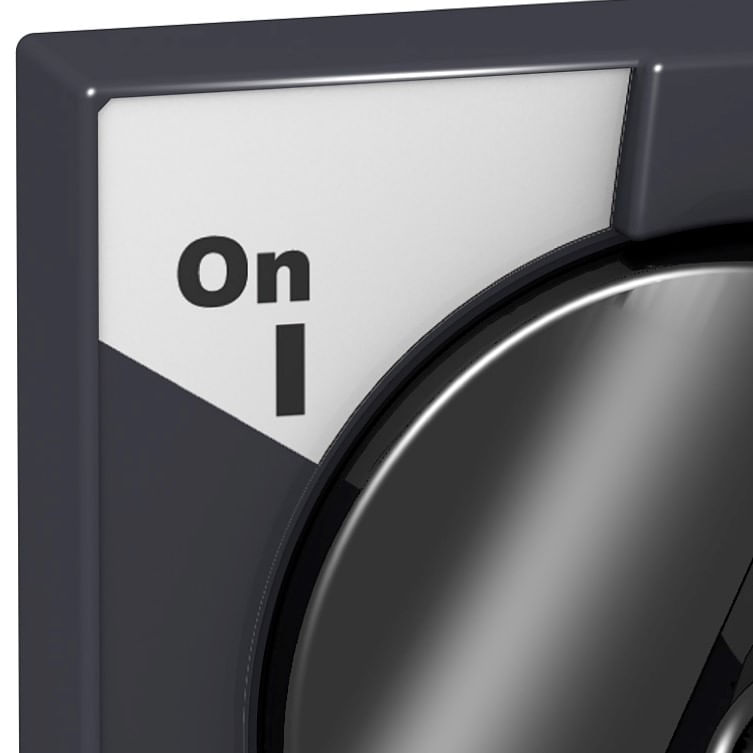 Acti9 Manopla Rotativa Preto Para Ic60 A9A27005 Schneider - Dimensional