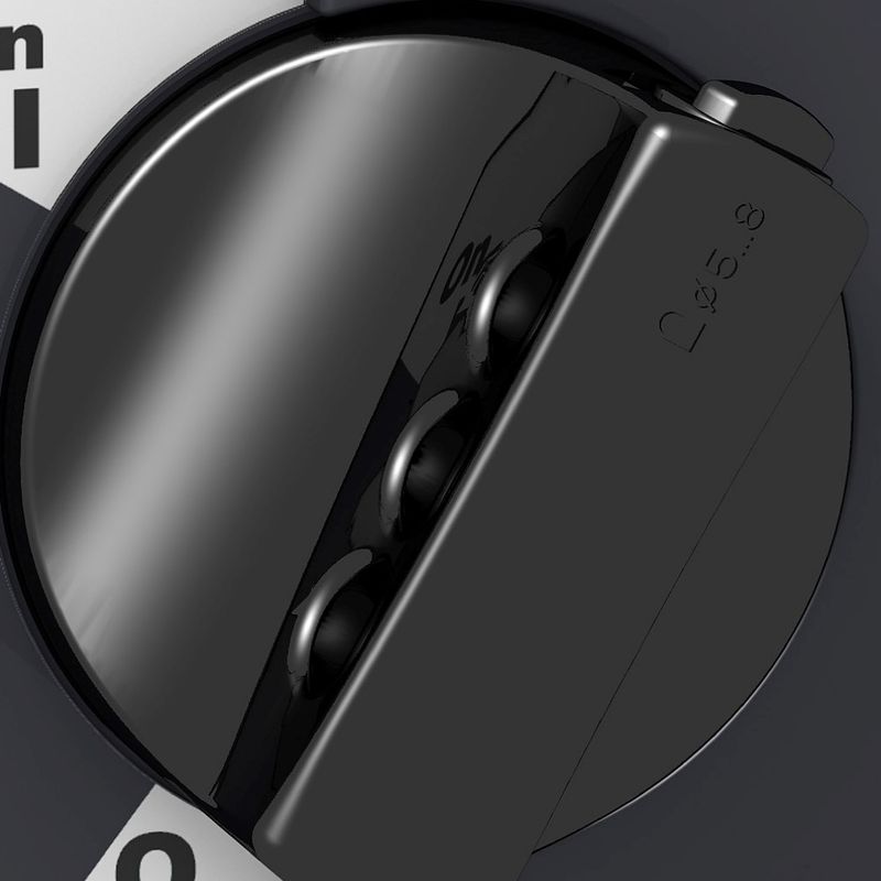 Acti9 Manopla Rotativa Preto Para Ic60 A9A27005 Schneider - Dimensional