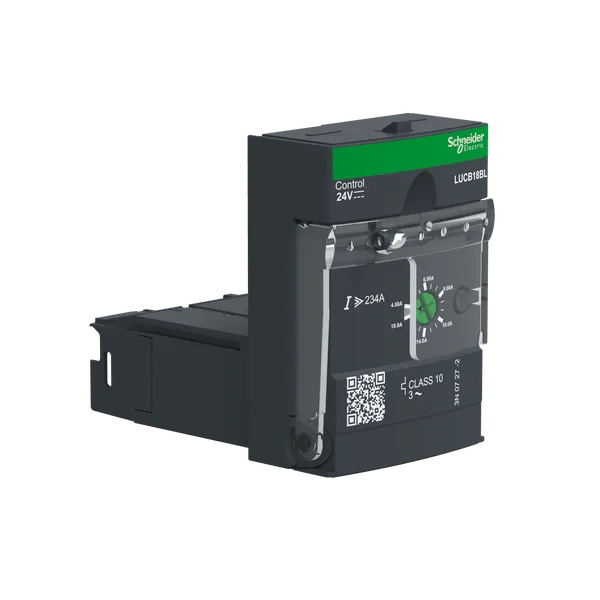 Unidade de controle standard trifásico classe 10 4.5-18A 24VCC TeSys U ...