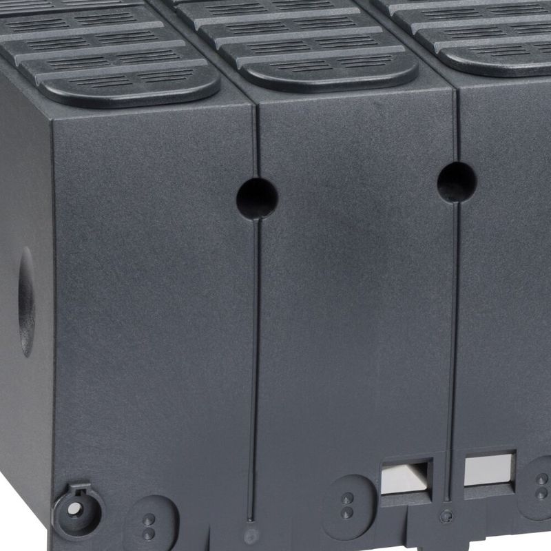 Blind Term Term Lon Tripolar LV429517 Schneider - Dimensional